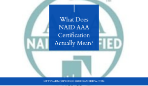 What Does NAID AAA Certification Actually Mean?